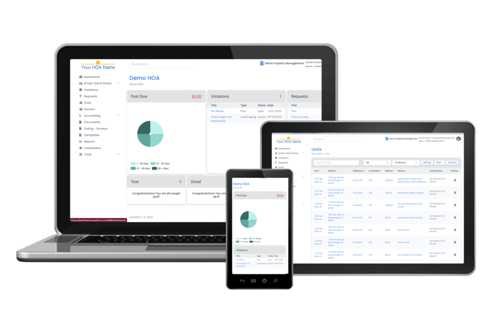 HOA Management Software To Mange Your Community | Easy HOA